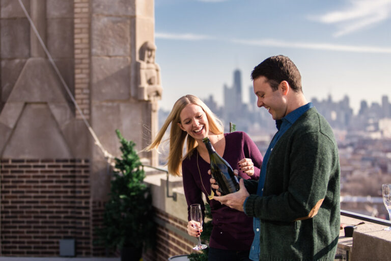 The Robey Chicago Surprise Proposal | Emma Mullins Photography