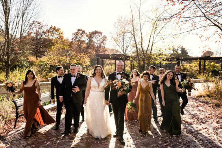 Fall Independence Grove Wedding | Emma Mullins Photography